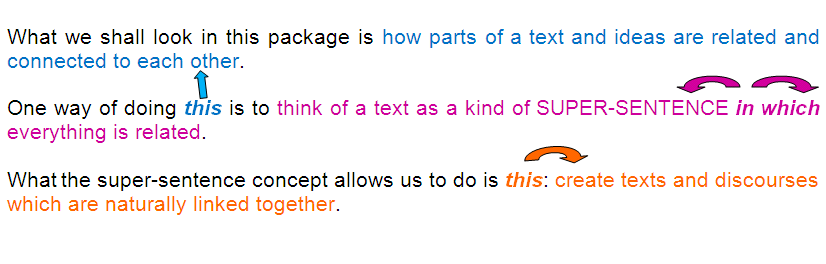 Cohesion package